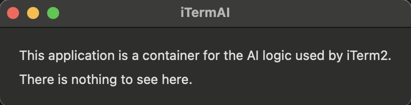 Maximize Productivity with iTerm2 AI Features with Ollama 100% free ...