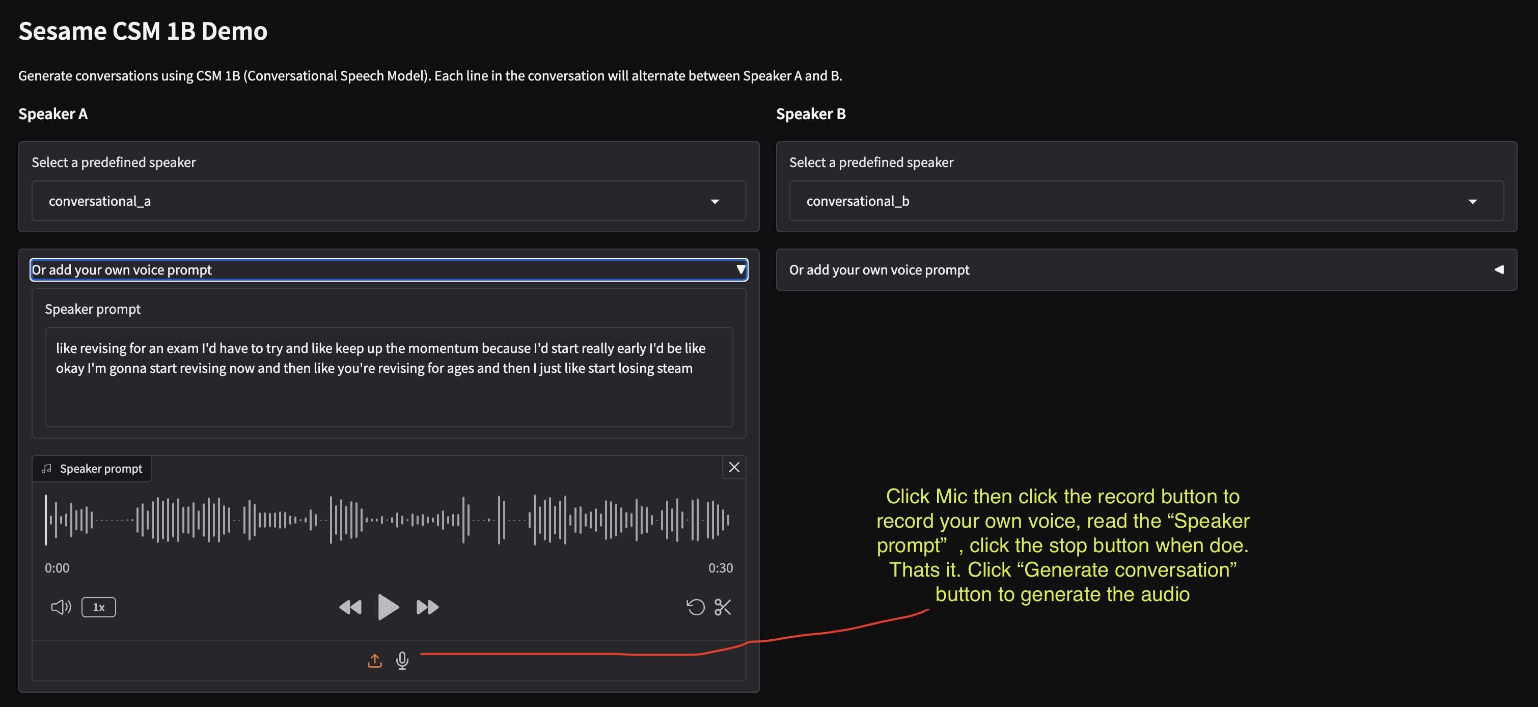 Sesame CSM Gradio UI – Free, Local, High-Quality Text-to-Speech with Voice Cloning! (CUDA, Apple ...